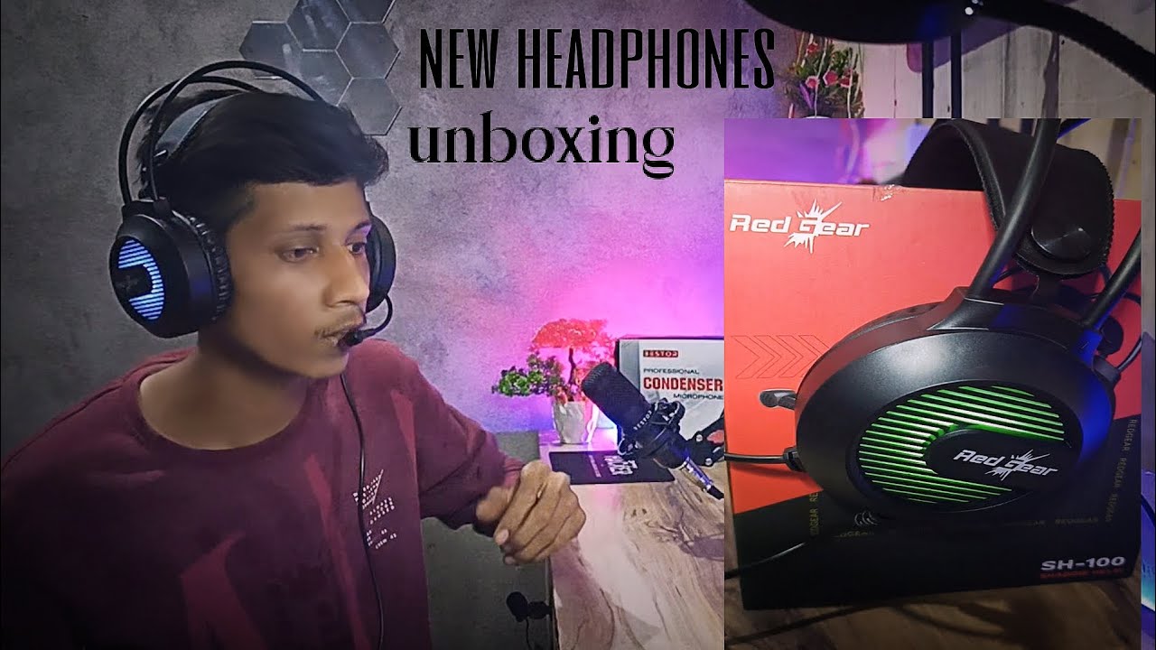 unboxing new headphones #1000underheadphone#unboxing #youtube #gaming ...