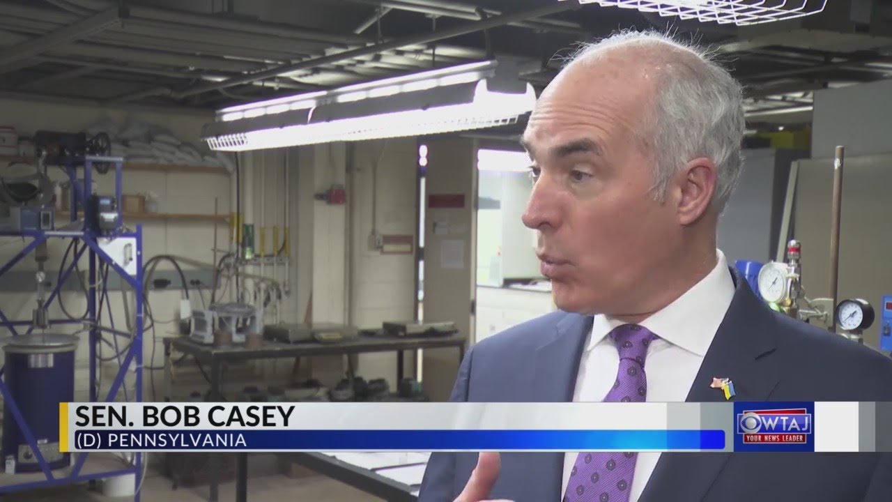 Sen. Casey visits Penn State, highlights $2.1 million drainage research ...