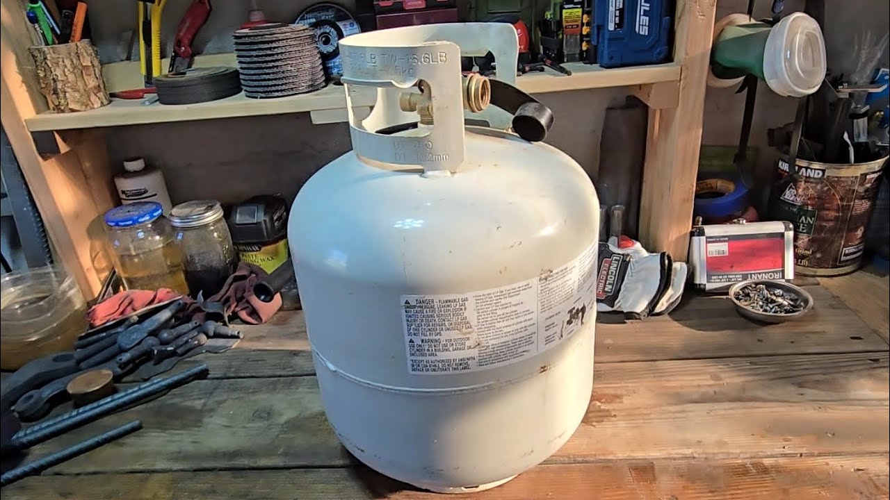 Propane Forge Build Project (series) video #1 - YouTube
