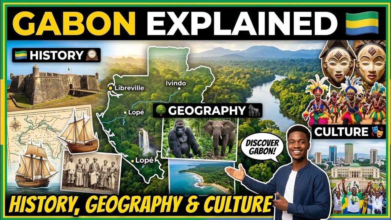 Gabon Explained 🇬🇦 | History, Geography & Culture - YouTube