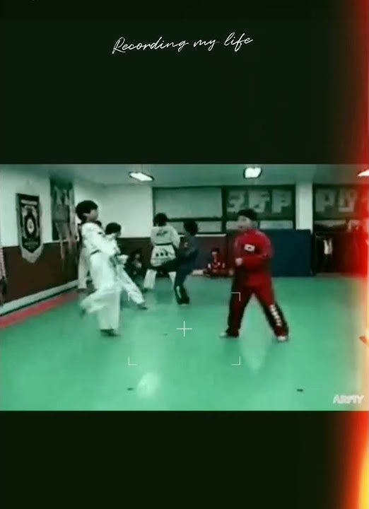 Jungkook at Taekwondo |#shorts - YouTube