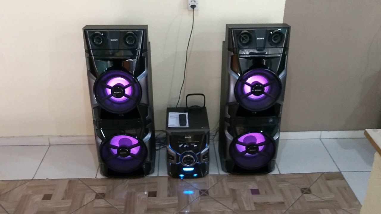 Mini System Sony GPX-8 Tocando forte (Nova Aquisição) - YouTube