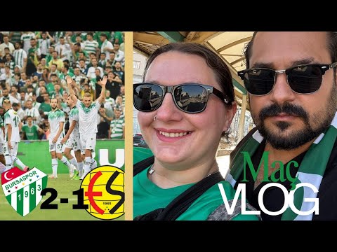 Bursaspor - Eskişehirspor -  Müthiş Gece - Efsane Tribün - Vlog