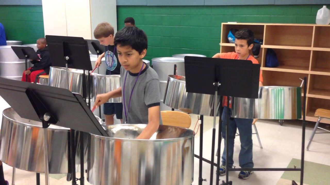2014 River Oaks Middle School Steel Band - YouTube