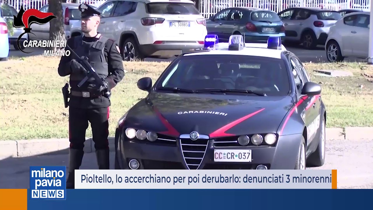 Pioltello, lo accerchiano per poi derubarlo: denunciati 3 minorenni ...