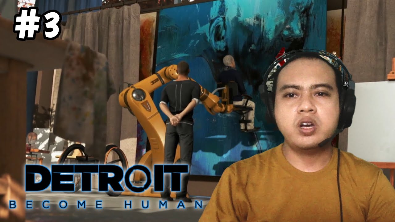 Robot Pelukis - Detroid Become Huma - Part 3 - YouTube