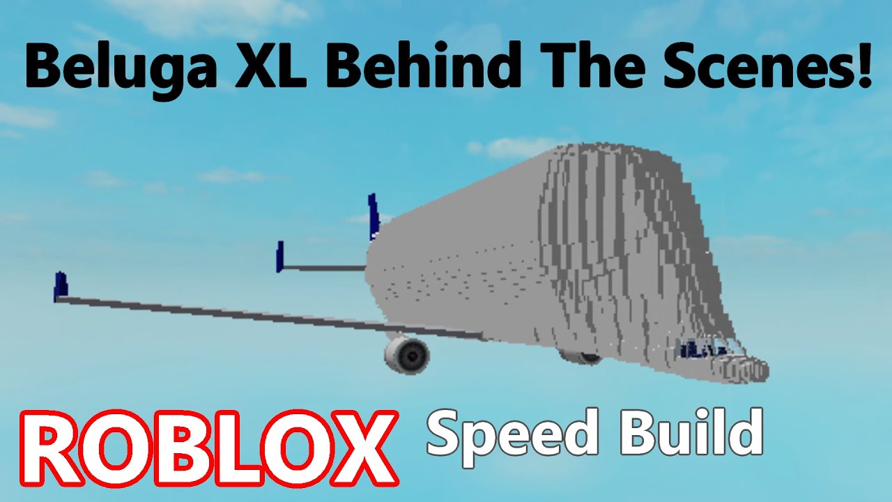 Roblox Beluga build time laps (PART 1) fuselage and cargo door - YouTube