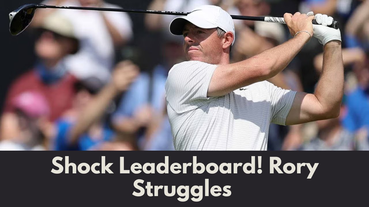 Shocking Start at The Open 2025! Rory Falls, Unknown Leads - YouTube