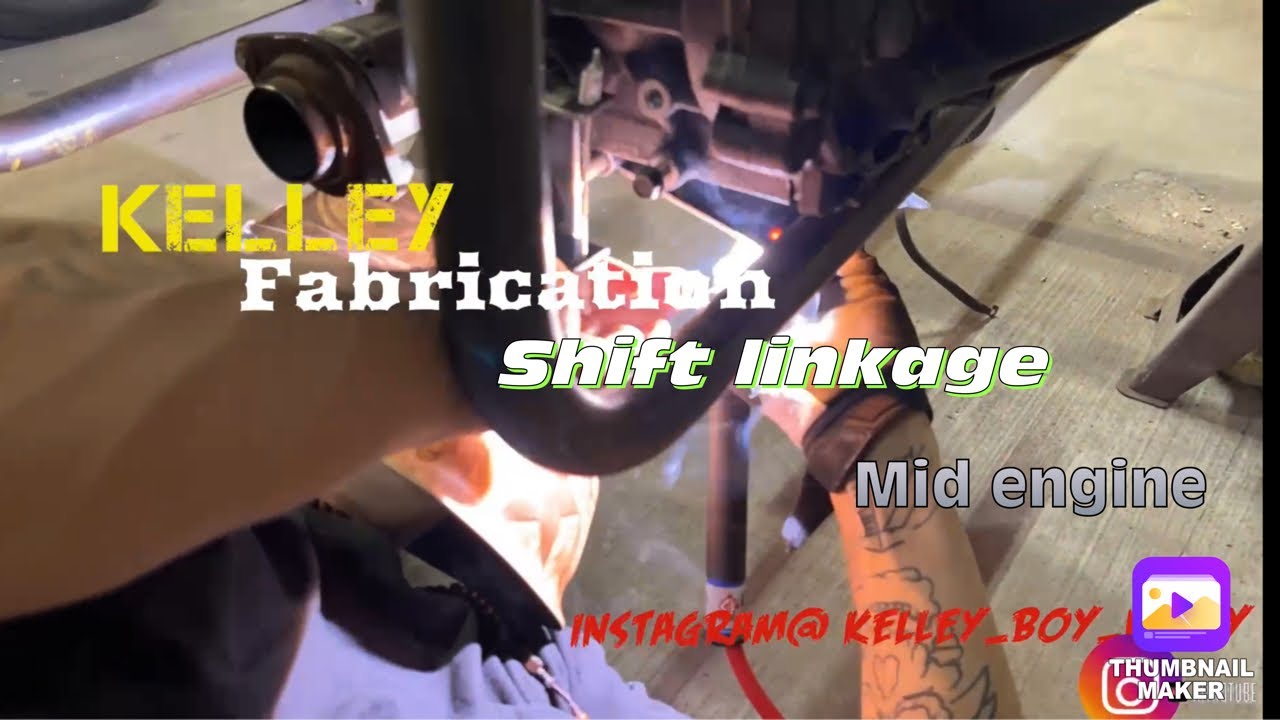 Shift linkage on the mid engine tube chassis - YouTube