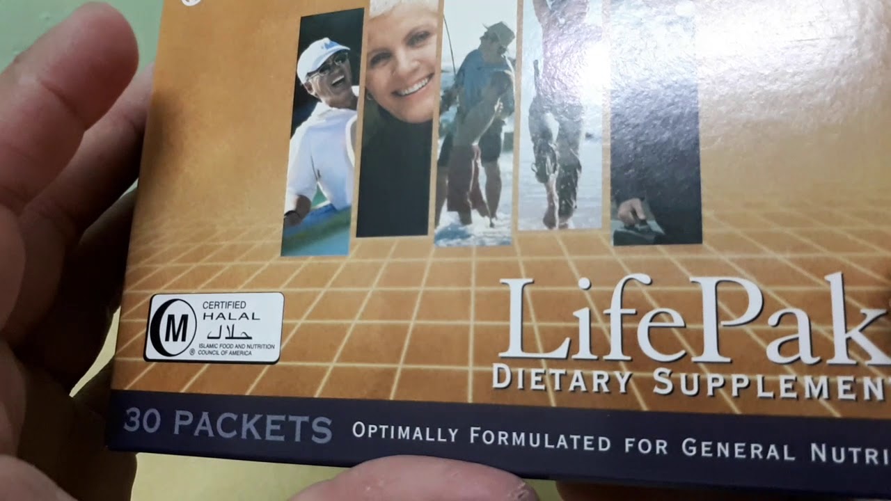 Nu Skin LifePak Dietary Supplement Unboxing | 2msia channel - YouTube