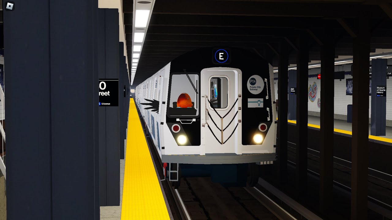 PTA Subway, Downtown bound R153 E train at 80th Street MoHH - YouTube