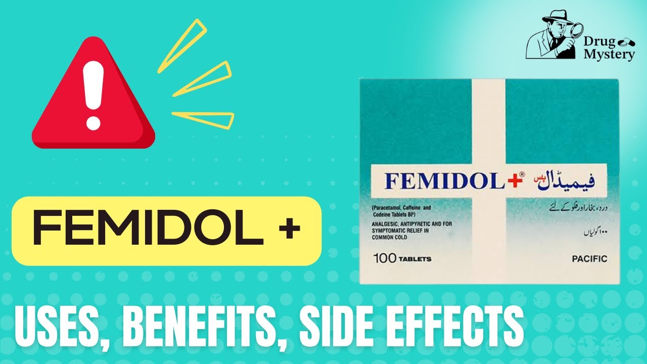 Femidol tablet uses || femidol plus uses in urdu || paracetamol ...