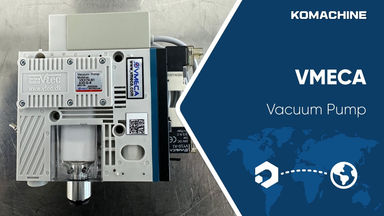 VMECA / Vacuum Pump (VKX74-S1-A33-G-8) / INV-04921 - YouTube