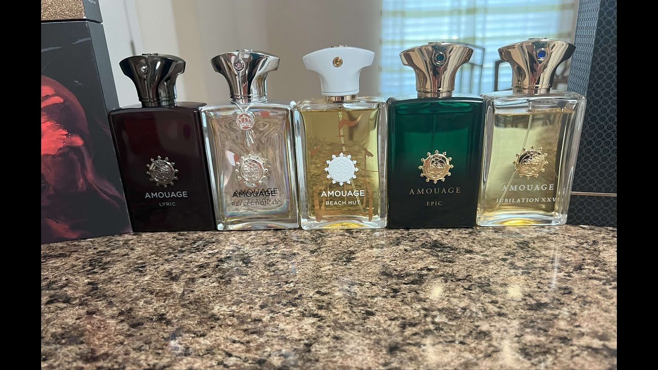 AMOUAGE TOP 5 (MOST APPROACHABLE) - YouTube