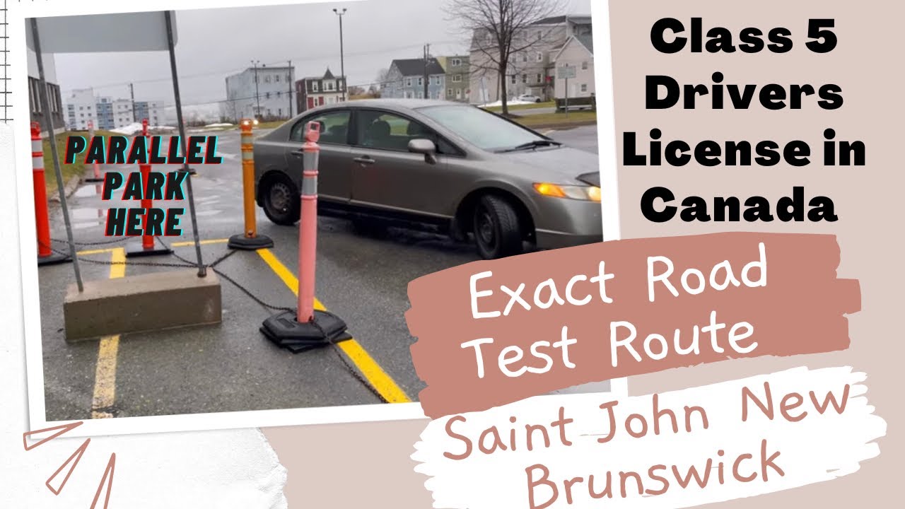 Canadian Class 5 License Road Test Route|Pass On First Attempt - YouTube