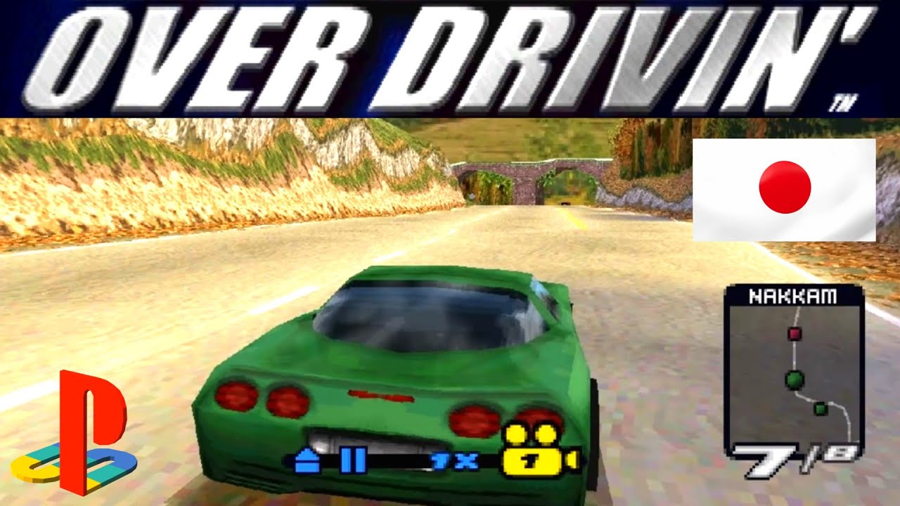 Over Drivin` III Hot Pursuit (PS1) 1998. Longplay: Knockout competition ...