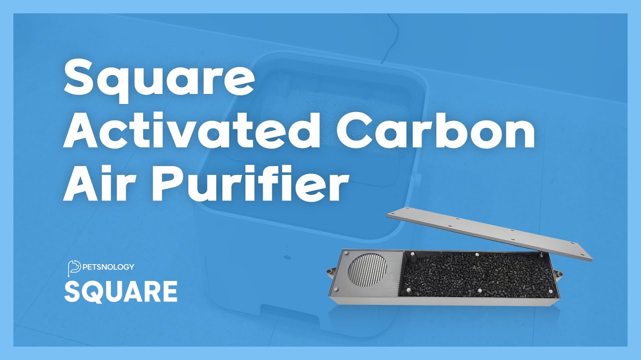 [SQUARE] Activated Carbon Air Purifier - YouTube