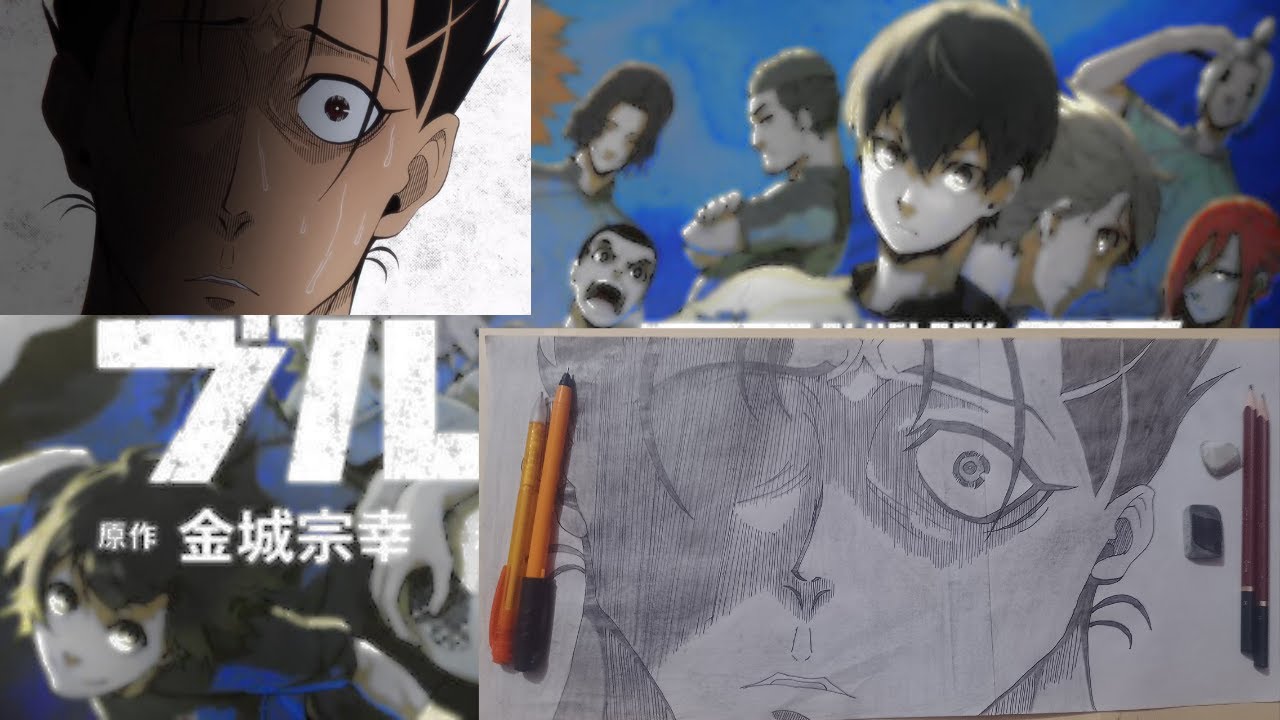 Dibujando a Barou Shouei P.T 1/ Drawing Barou Shouei P.T 1 (BLUE LOCK ...