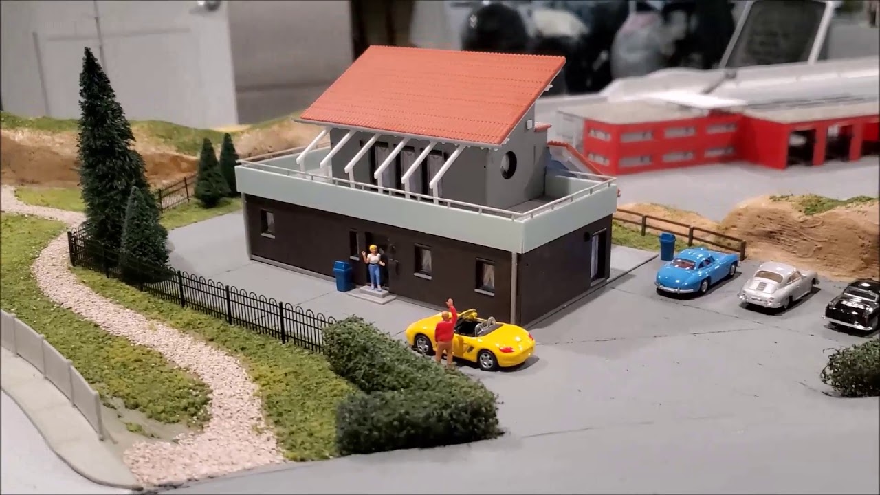 HO Scale Model Railroad Update #4 - Landscaping & Ponds Using Woodland ...