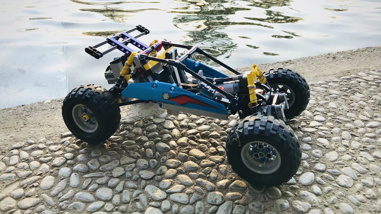 LEGO Technic BUGGY BLUE MONKEY Free Road! - YouTube