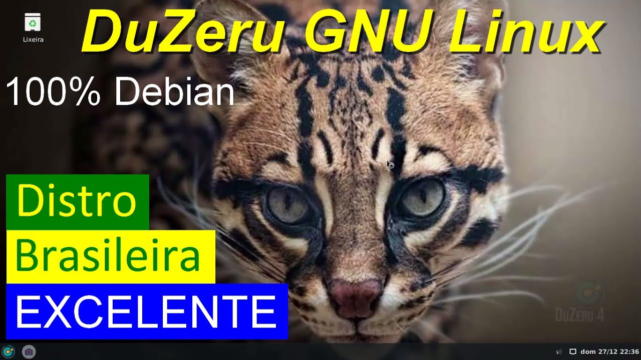 DuZeru OS GNU Linux Distro Brasileira 100% Debian, leve e rápida. Super Nintendo Sega Genesis ...