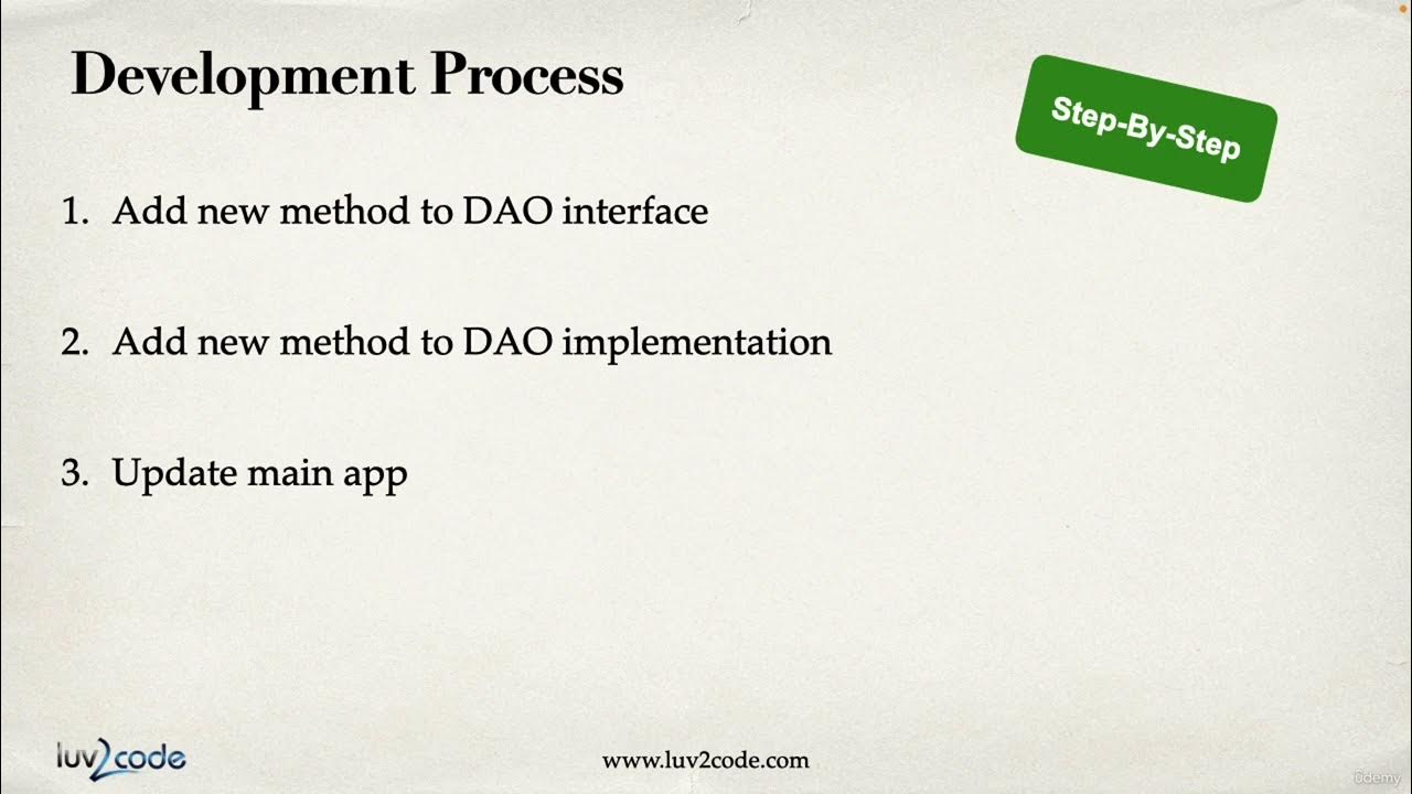 03 - NEW - HibernateJPA CRUD_021 Updating Objects with JPA Overview - YouTube