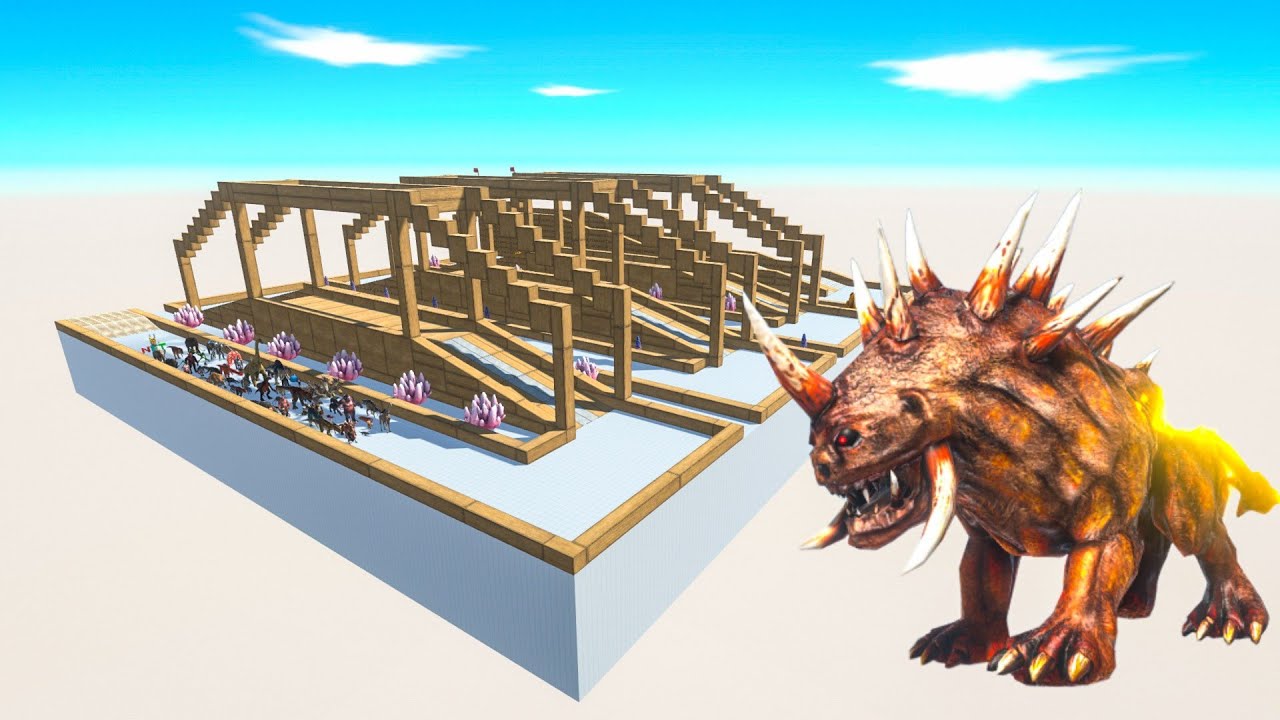 Escape From Fire Hellhound - Last Survivor - Animal Revolt Battle ...
