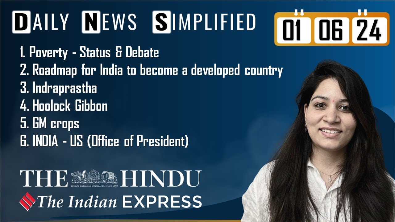 The Hindu & The Indian Express Analysis | 01 June, 2024 | Daily Current ...
