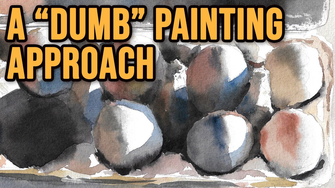 This "Dumb" painting approach may be all you need... 🤓 - YouTube