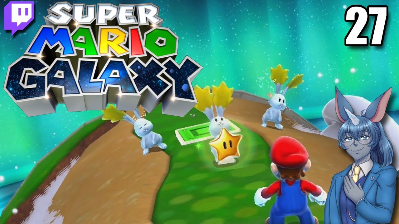 Cooling off with Snow Bunnies | Mario Galaxy 27 [Stream Play] - YouTube