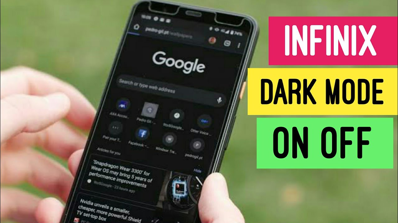 How to Enable Dark Mode on infinix Hot 10,10 play, 9, 8...... infinix ...