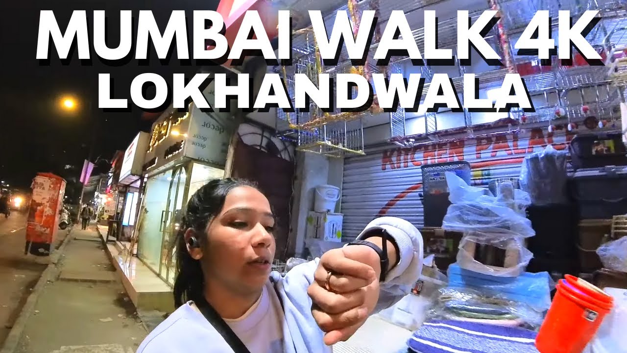 Exploring Lokhandwala Market Complex, Andheri West, Mumbai 4K India ...
