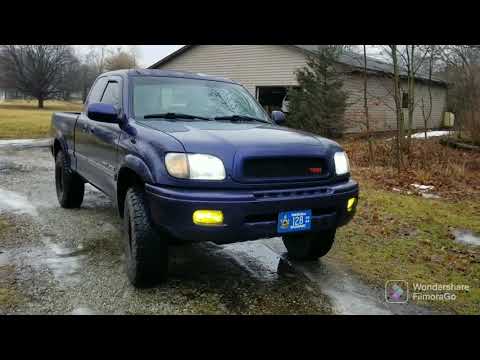 1st gen Tundra. 2" lift, strut spacer install. New tires and wheels ...