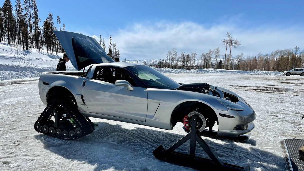 Who needs A Snowmobile When you have this.. - YouTube