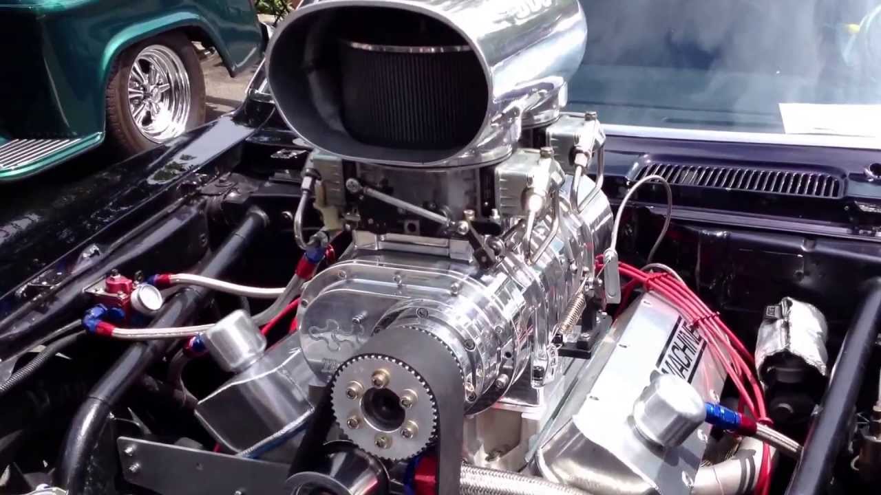 Black Tubbed Blown Big block 1968 Chevy Camaro super sport - YouTube