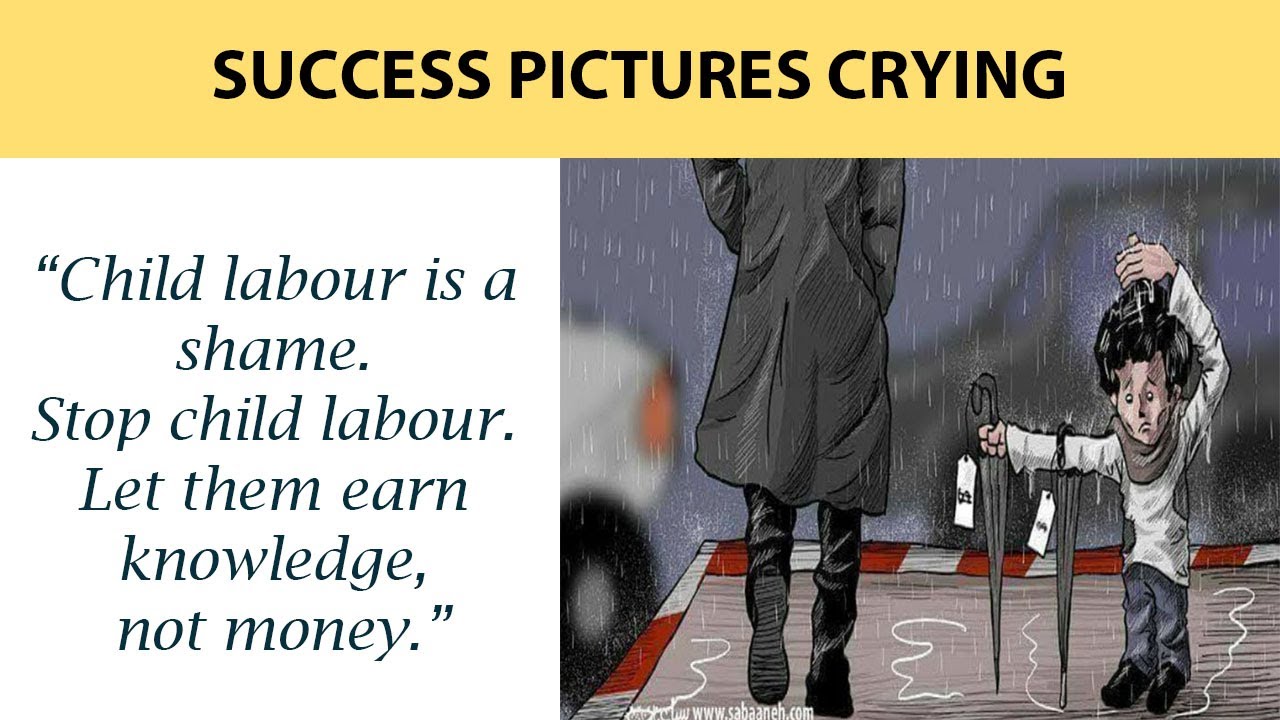 Child labour is a shame. Stop child labour. Let them earn knowledge ...