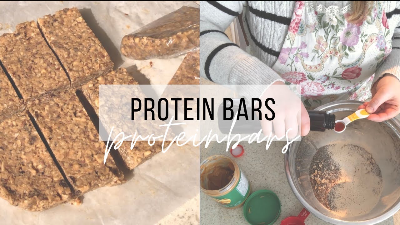 PROTEIN BARS | NO BAKE | healthy and homemade | natural ingredients ...