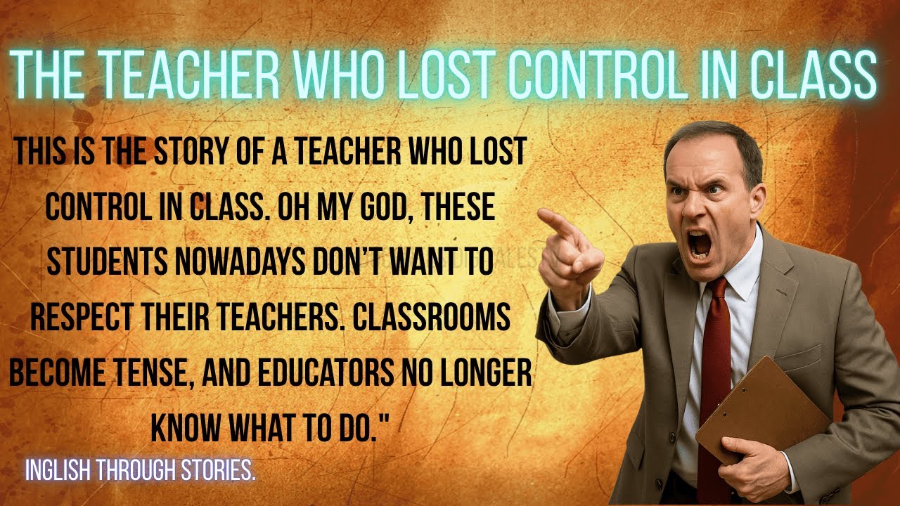 1.🔹The Teacher Who Lost Control in Class 🔥 || Learn English with Story ...