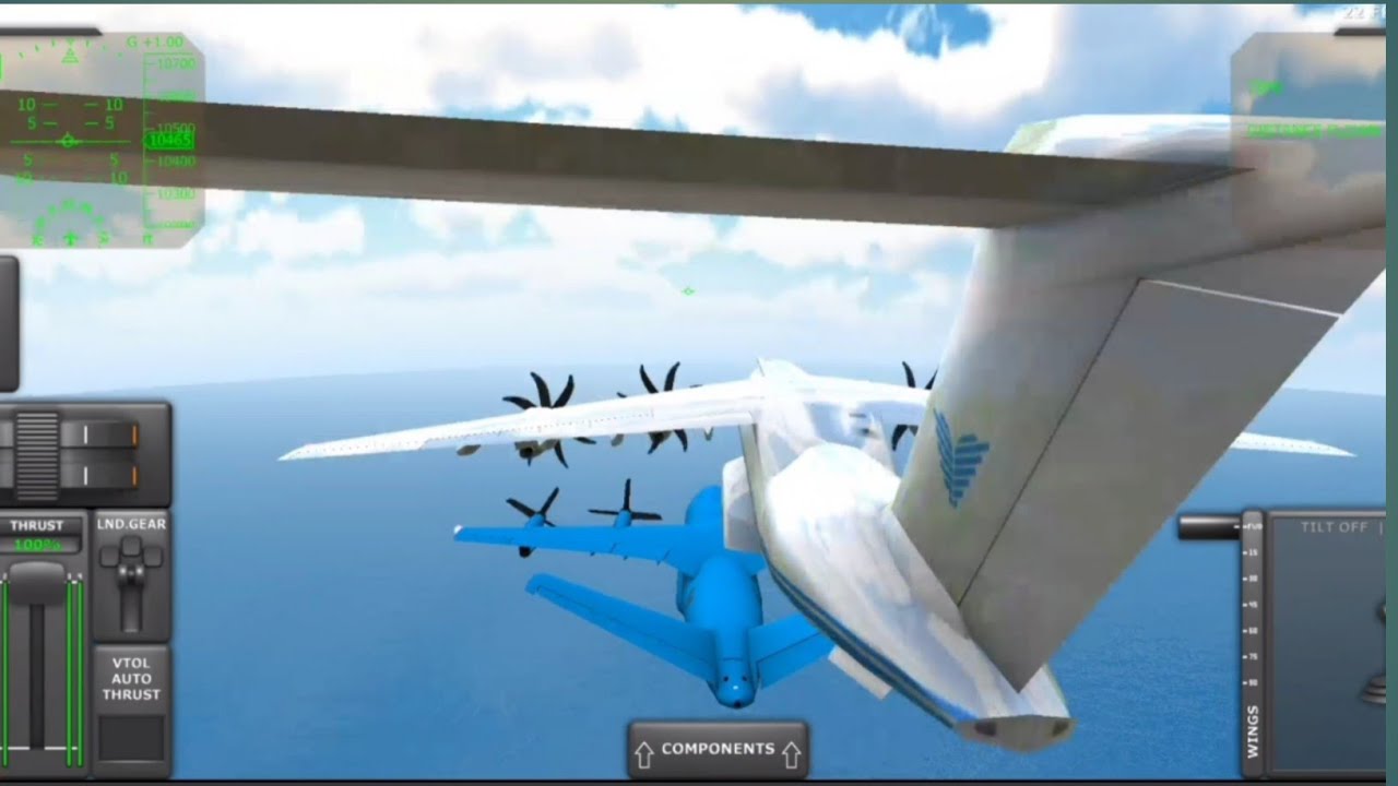 X -400 | Aircraft Turbo Flight | Full Speed and Crushed With Cargo ...