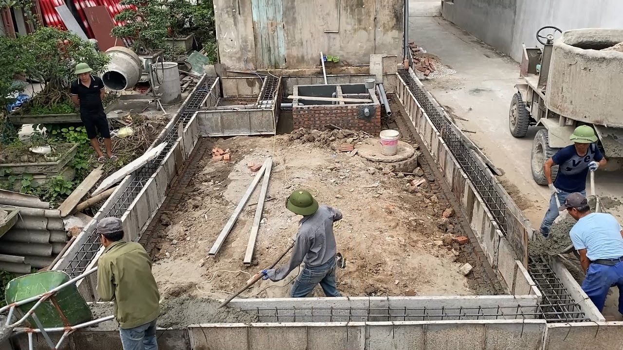 Construction technology of load-bearing reinforced concrete beam system ...