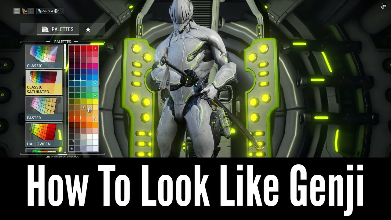 How To Look and Play Like Genji (Fashion Frame) - YouTube