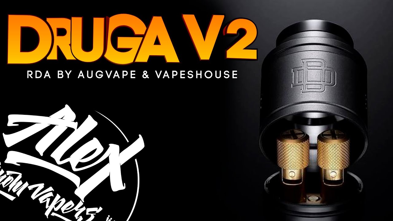 ПОЙМАЛ НОСТАЛЬГИЮ - DRUGA V2 RDA by Augvape & Vapeshouse l Alex ...
