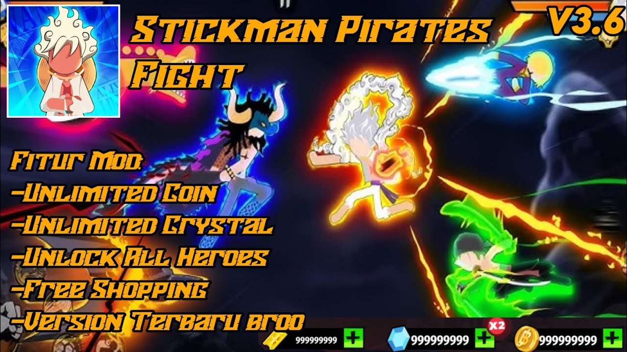 Cari Game Seru? Nih Ada - Stickman Pirates Fight Mod Version Terbaru ...