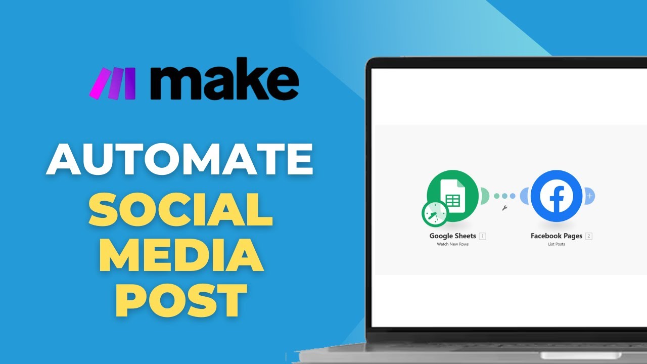 How to Automate Social Media Posts with Make Free Tool - YouTube