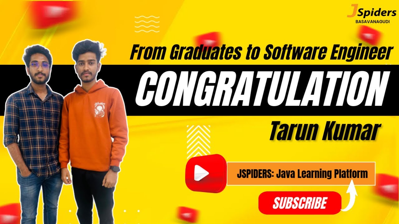From Aspiration to Achievement: Tarun Kumar’s Journey to Software ...
