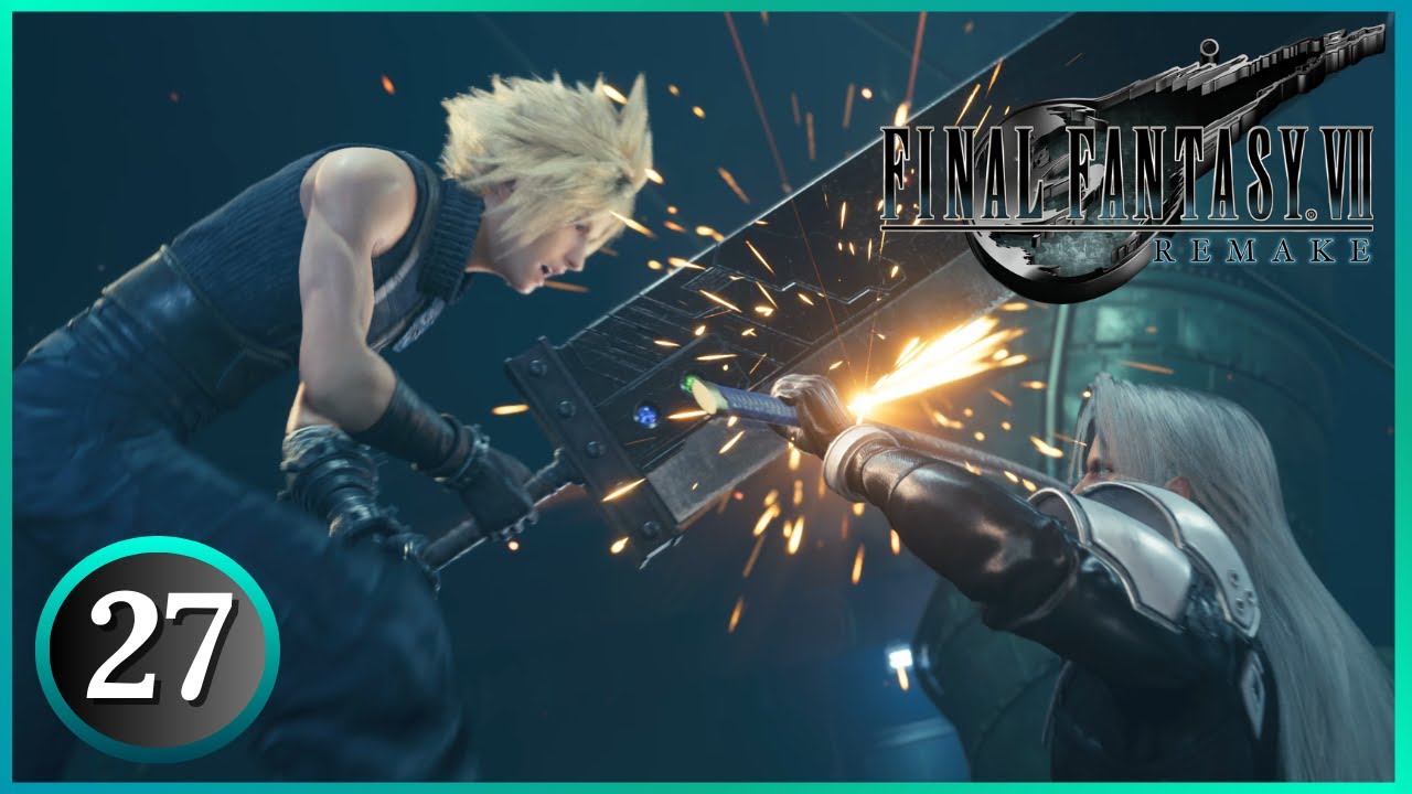 FINAL FANTASY VII REMAKE (Part 27) (Hard mode) (4k) (60Fps) (No ...