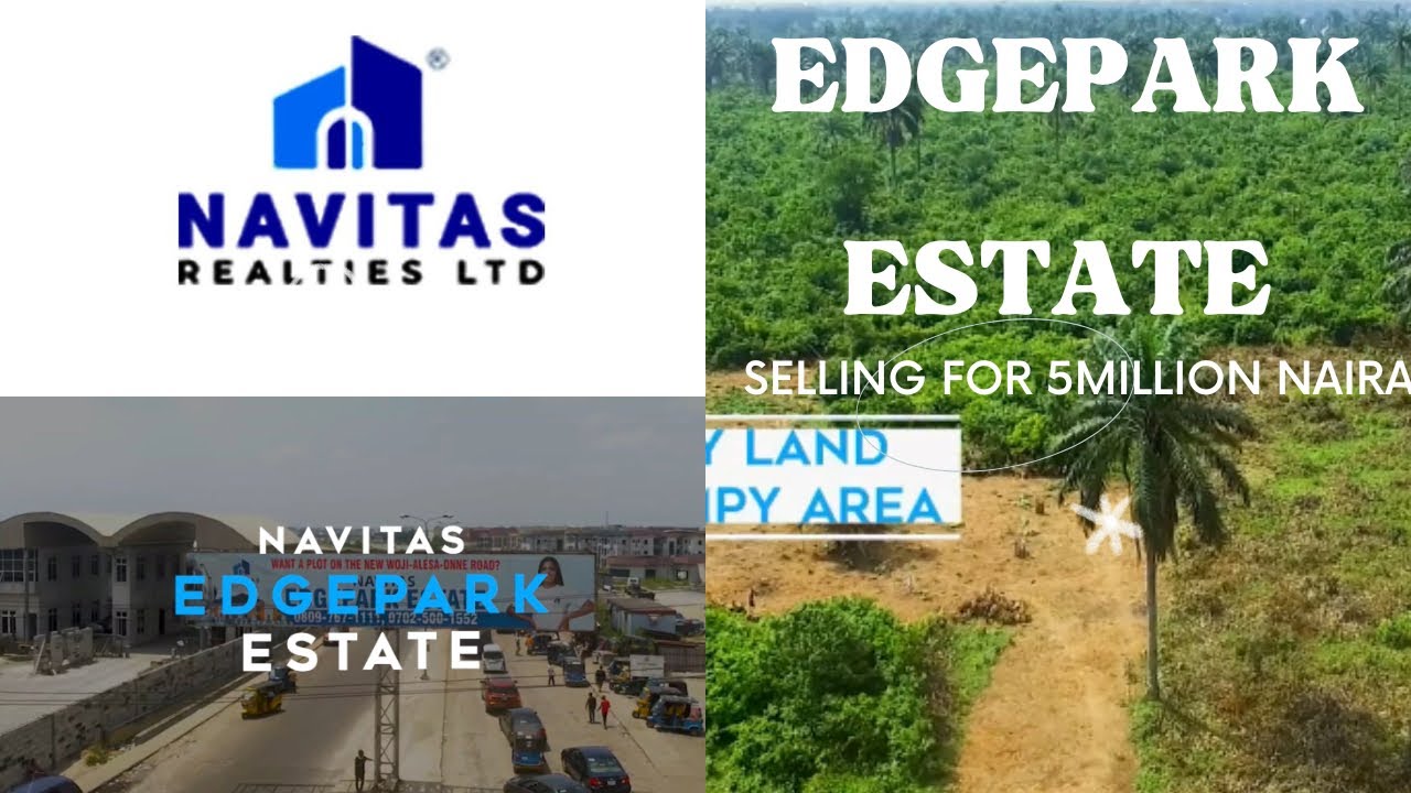 EDGE PARK ESTATE || LOCATED AT THE NEW WOJI - ALESA ROAD || SELLING FOR ...