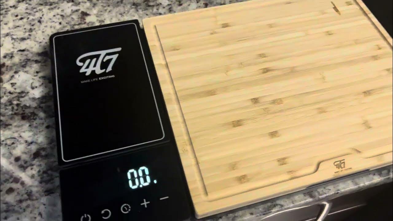 4T7 Smart Meal Prep System, Smart Cutting Board Set Review - YouTube