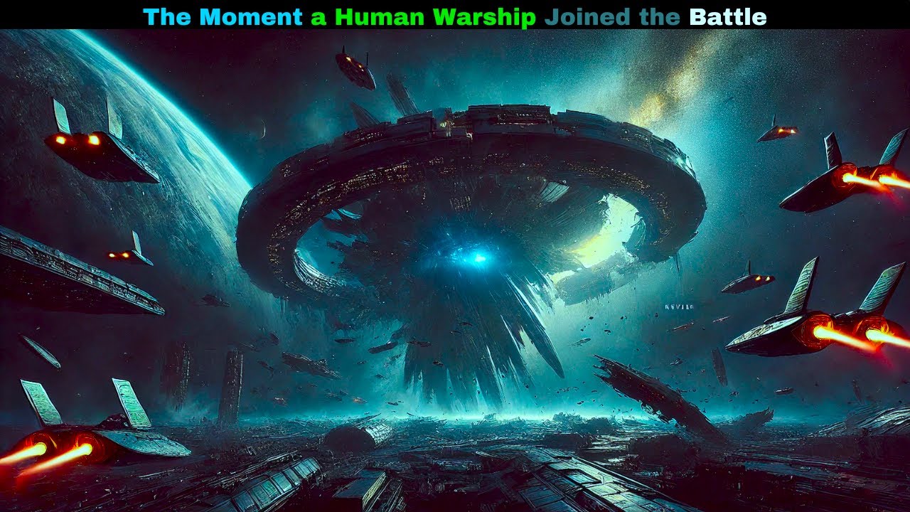 The Moment a Human Warship Joined the Battle—The Galaxy Changed Forever ...