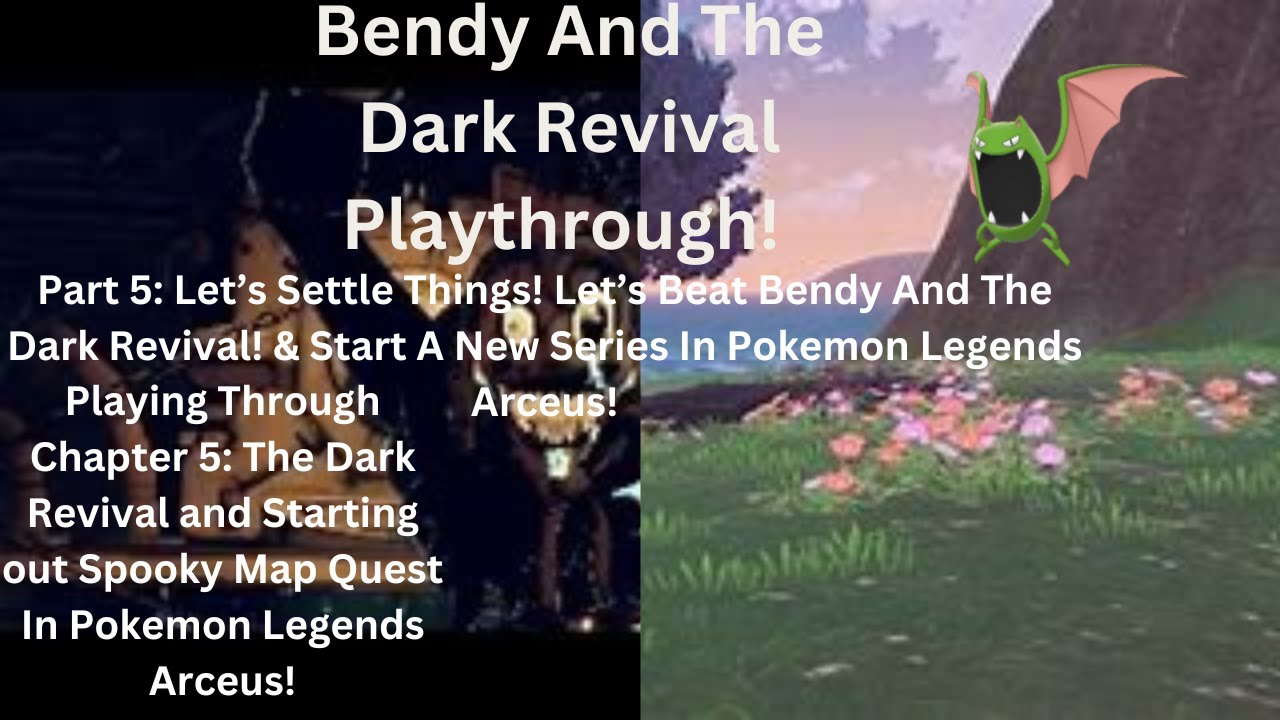 Bendy And The Dark Revival Ending! Starting A Spooky Map Quest In ...